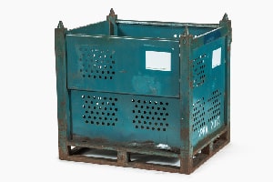 Used Metal Container 36"x32"x36" - 36 Inch Used Metal Container