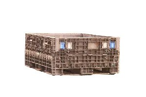48 Inch Used Collapsible Plastic Container - 48x62x25 Inches
