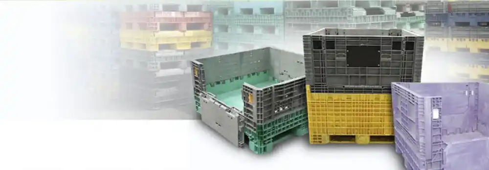Plastic Shipping Containers For Sale ♻️ Green Processing