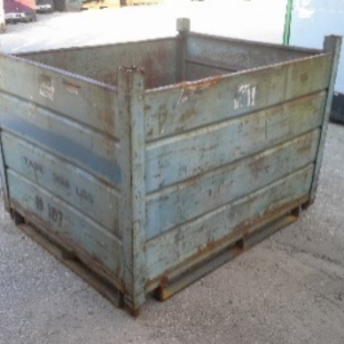 Used Metal Container 54"x44"x40" - 54" Metal Container