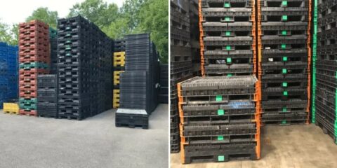 Collapsible Bulk Containers 🌟 Knockdown Containers for Sale