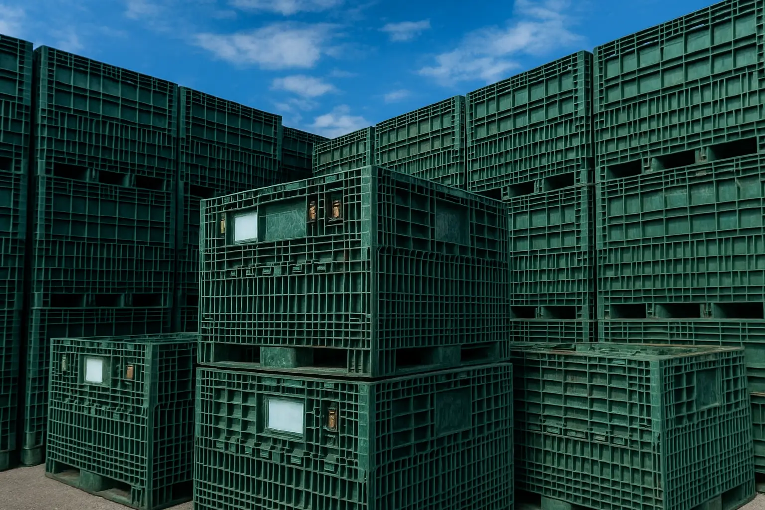 Bulk Containers Chicago, IL ♻️ Green Processing Company